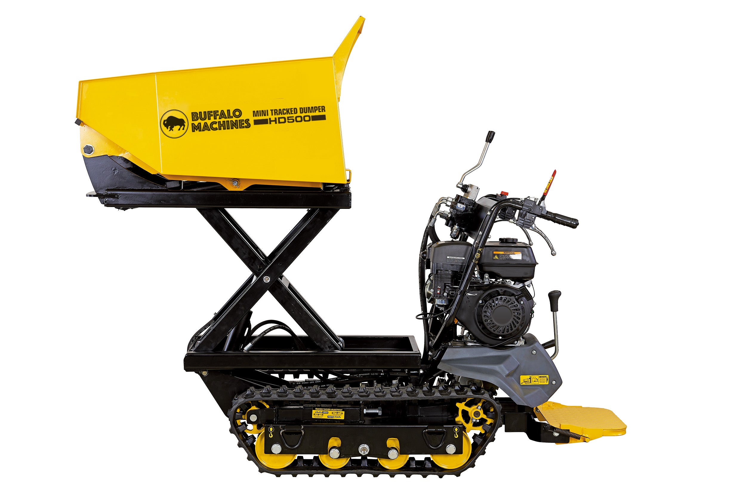 PRE-ORDER *** Buffalo HD500 Tracked Dumper with Hydraulic High Tip ...