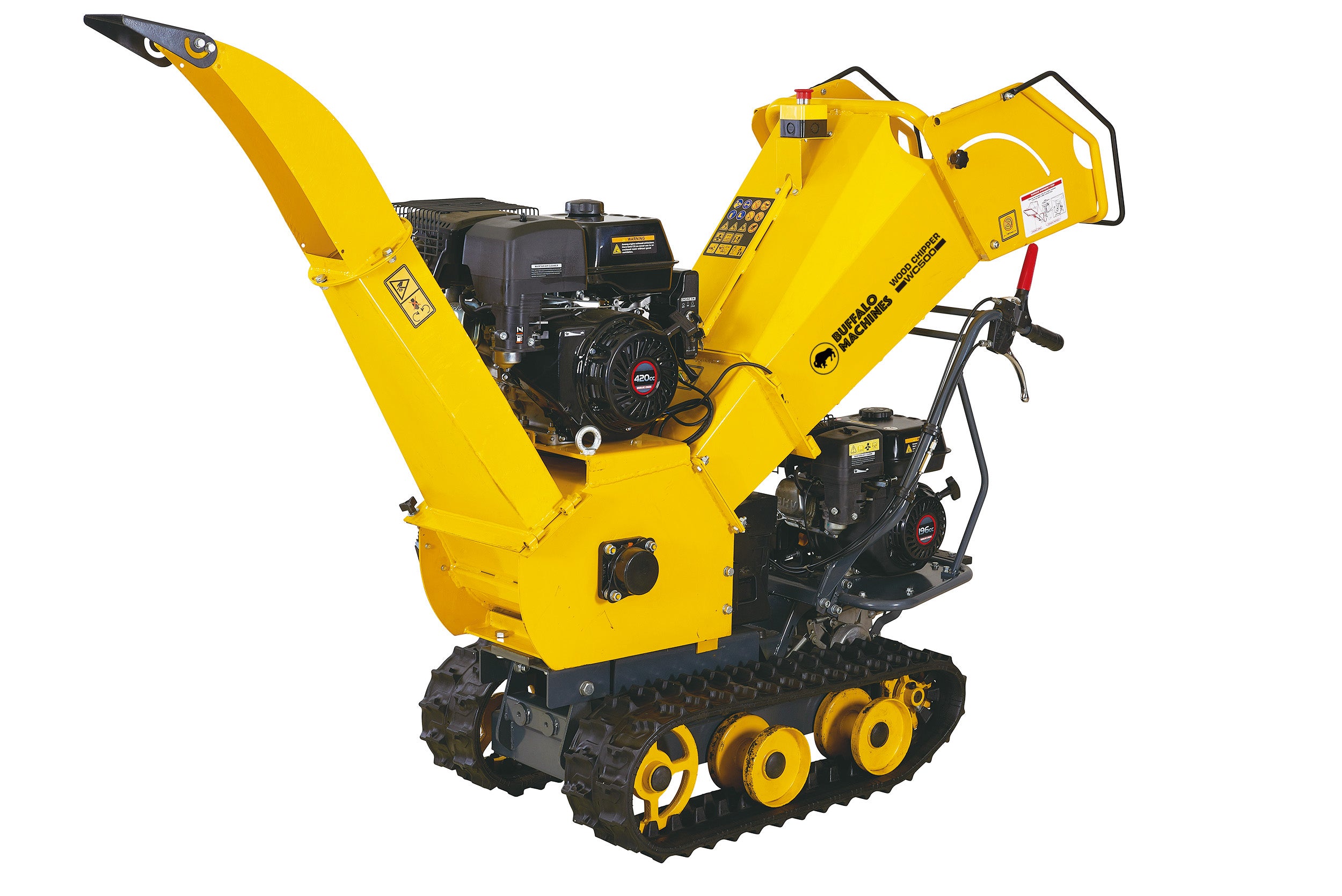 Buffalo WC500 Tracked Wood Chipper – Buffalo Machines
